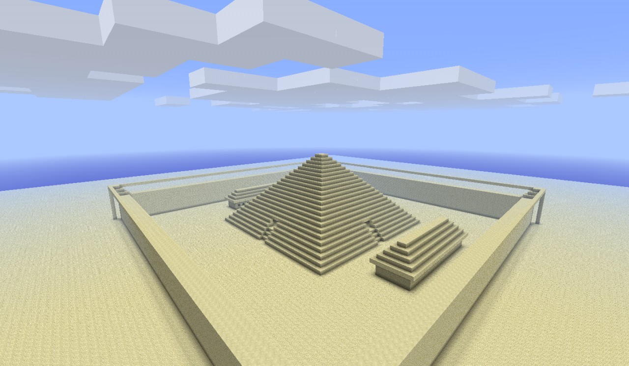 Sandstone Pyramid Minecraft Map