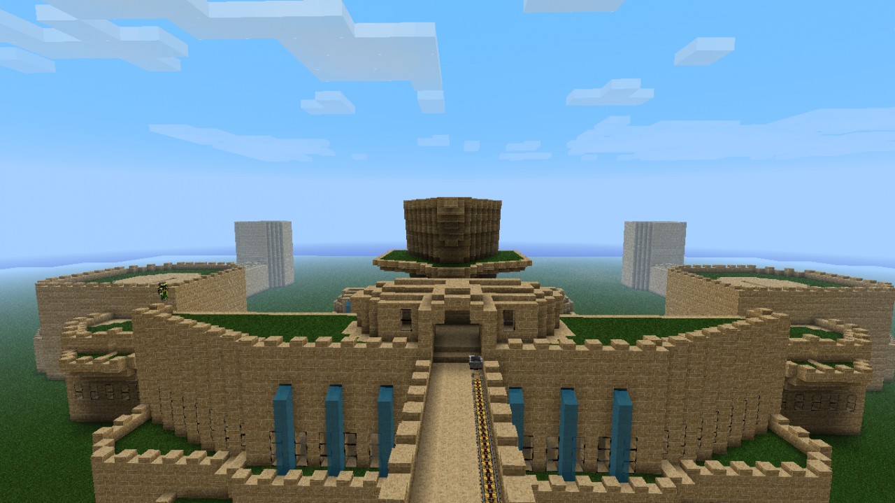 Sandstone-Castle (Finished)(Downloadable) Minecraft Map