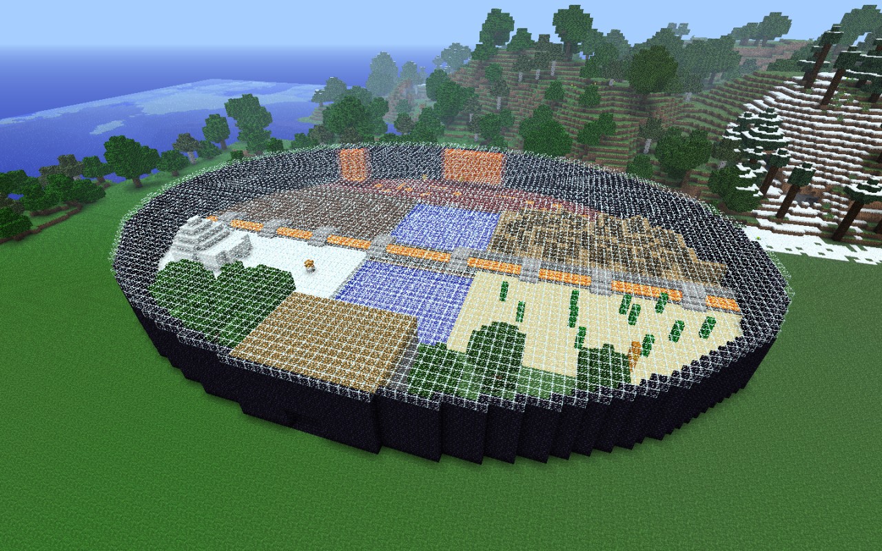 battle arena Minecraft Map