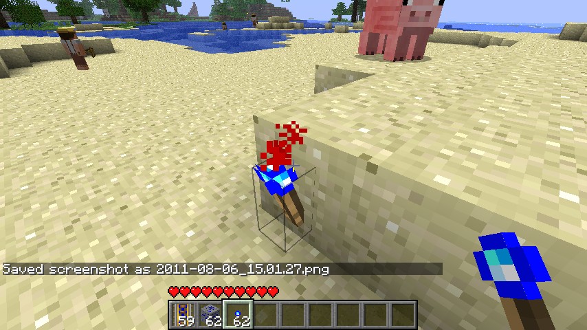 Redstone into Bluestone! Minecraft Texture Pack