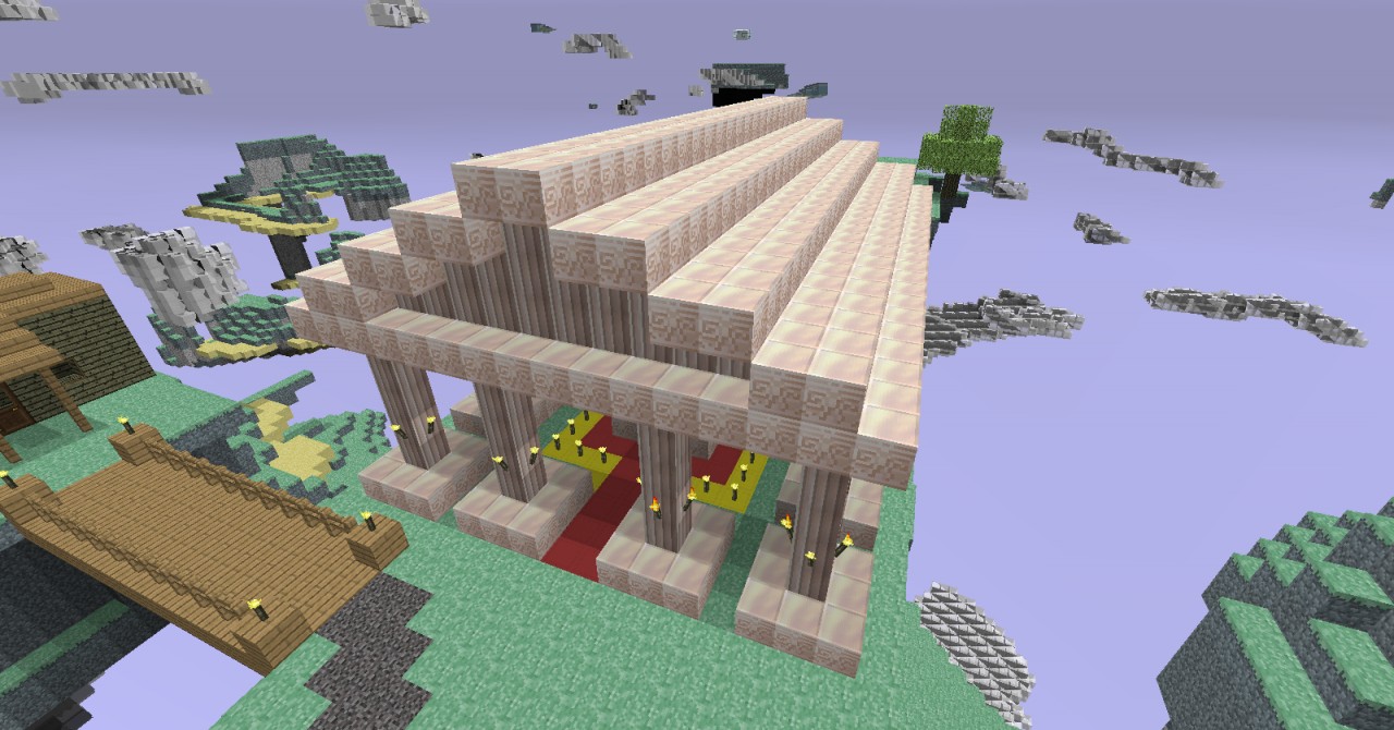 aether temple Minecraft Map