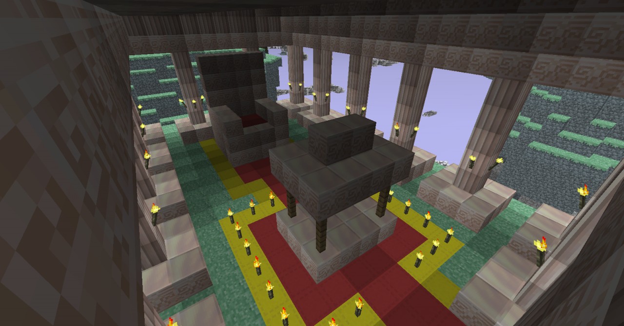 aether temple Minecraft Map