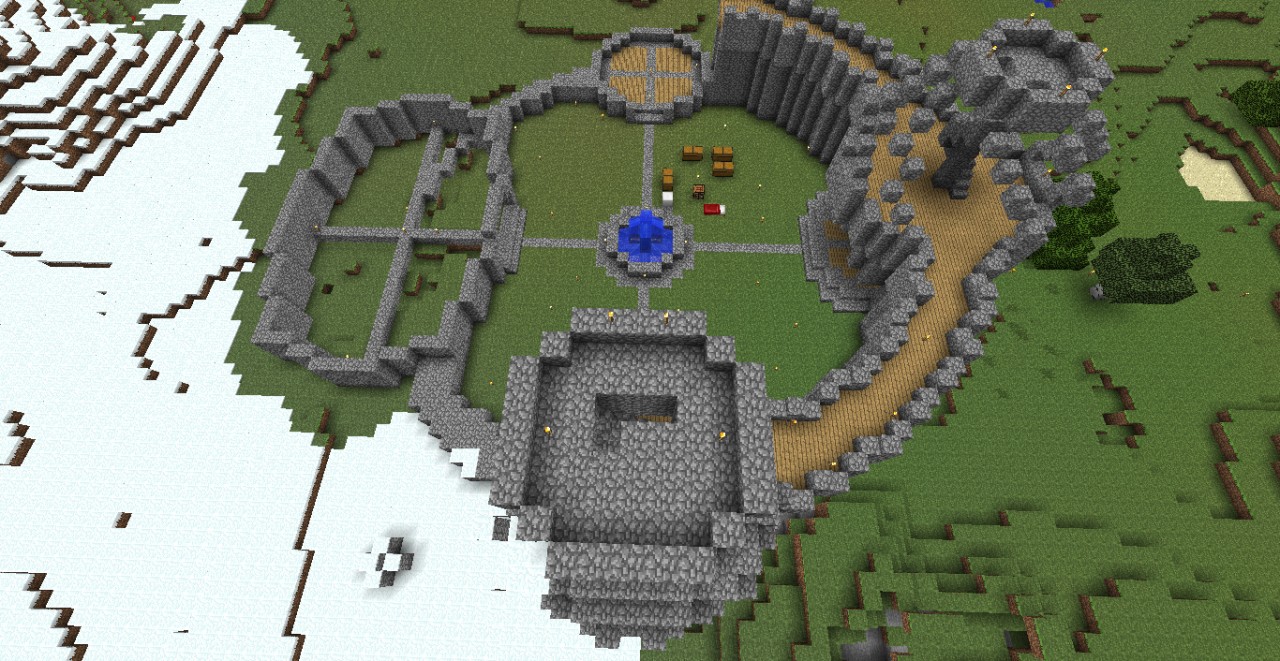 The Temple of 3 and 1 Minecraft Map