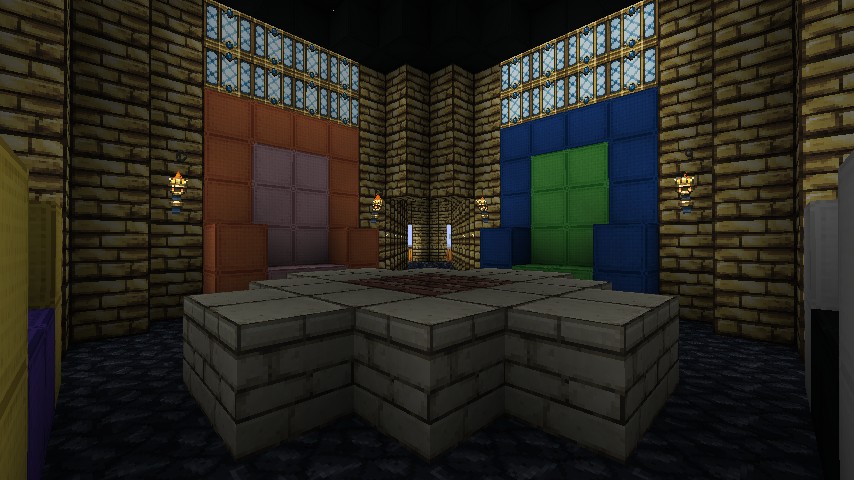 Server meeting hall Minecraft Map