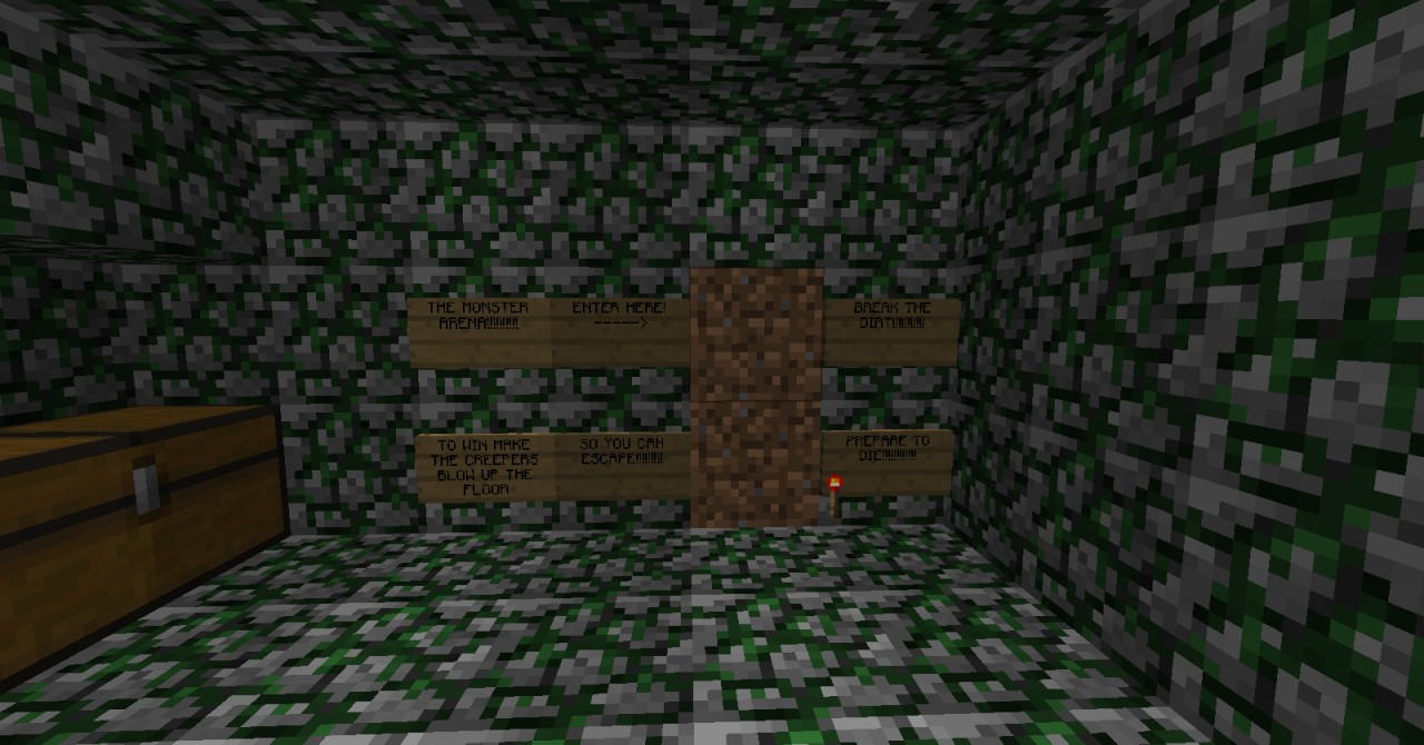 The Monster Arena! Minecraft Map