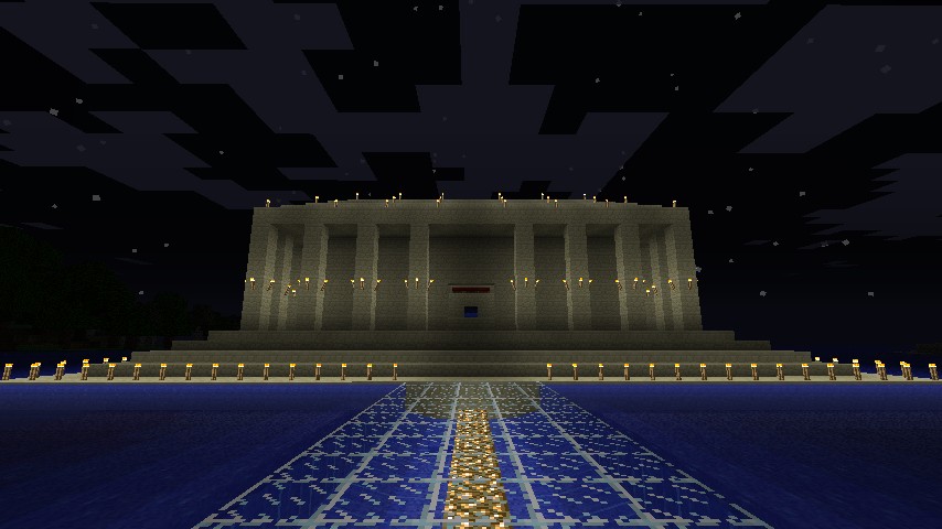 SandStone Temple Minecraft Map
