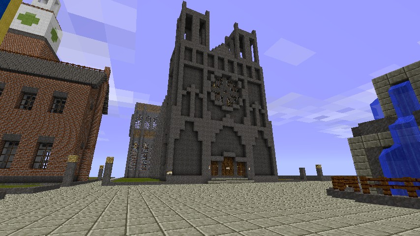 The Cathedral of Saint Michal and Saint Mark Minecraft Map