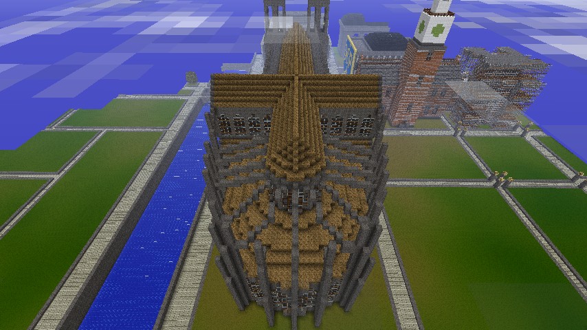 The Cathedral of Saint Michal and Saint Mark Minecraft Map