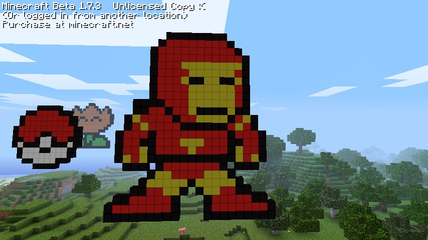 Iron Man Minecraft Map