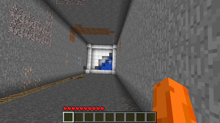 Water trick. Minecraft Map