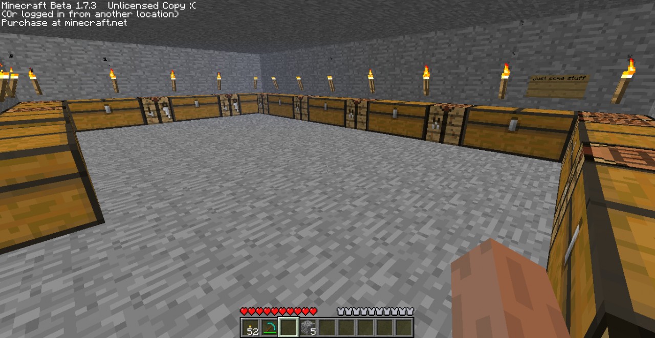 mob fighting arena Minecraft Map