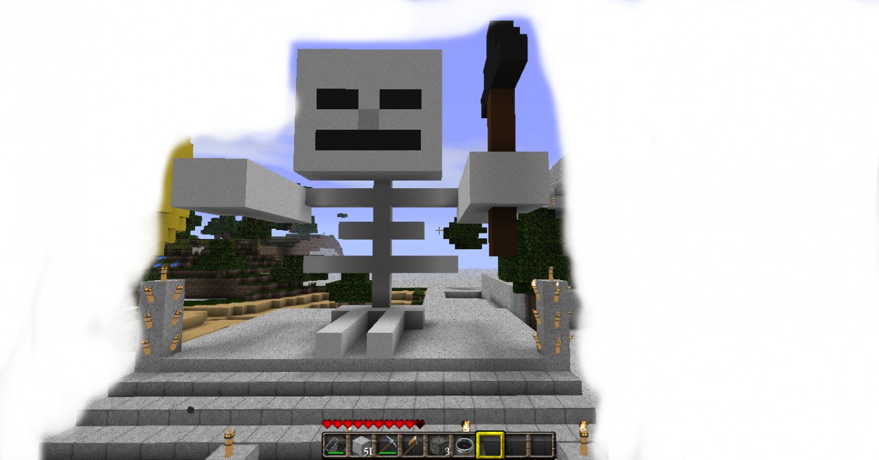 Skeleton Minecraft Map