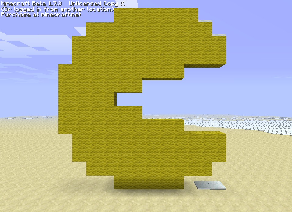 Pacman Minecraft Map
