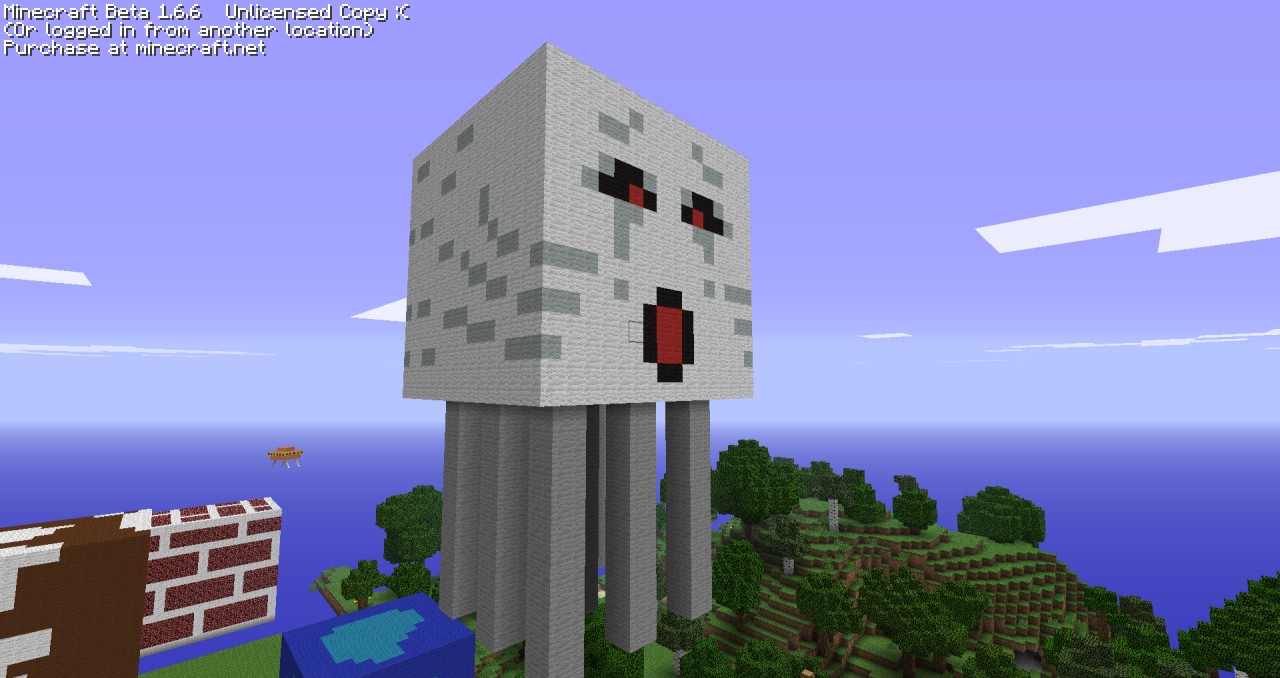 castle and lots of pixel art's Minecraft Map