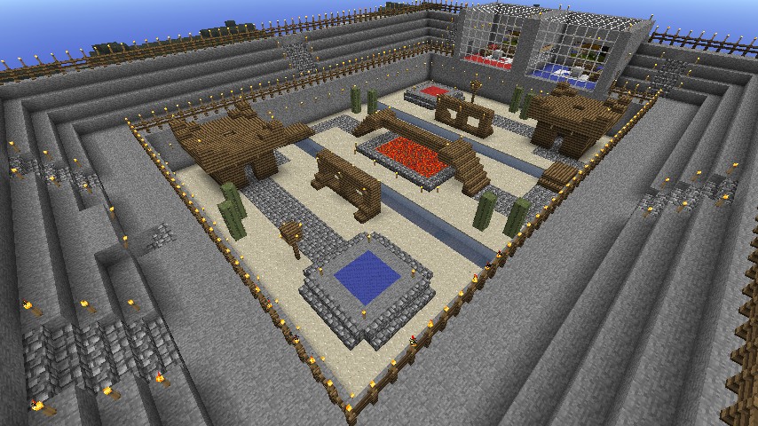 Epic PvP Arena Minecraft Map