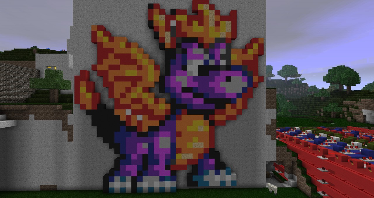 Spyro in Minecraft Minecraft Map