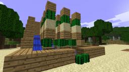 Nice Modern House With Waterfall! Minecraft Map