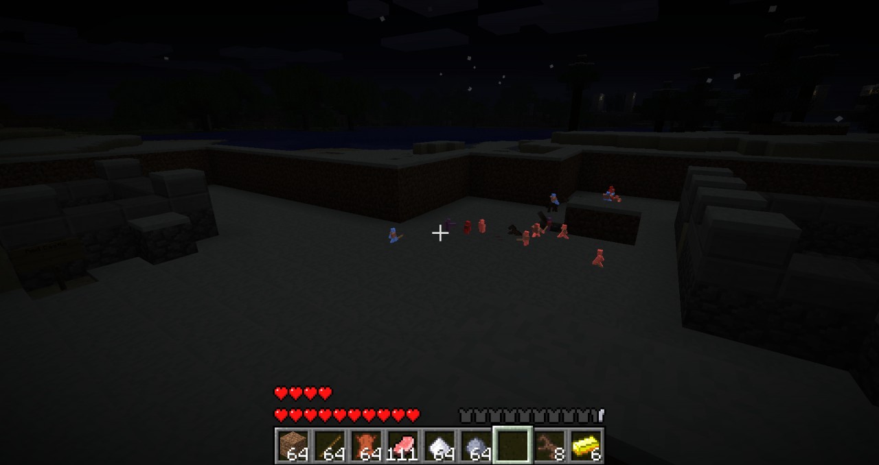 Claymen Castle Arena Minecraft Map