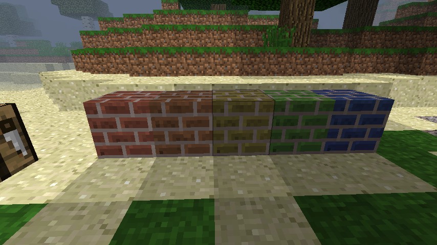 1.2.5 MoreBricks Minecraft Mod