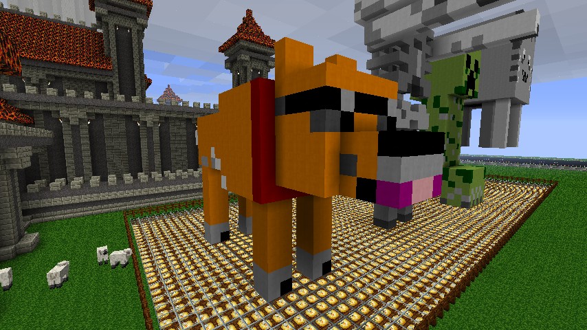 Wolf - Creation (Actual Block-Size) Minecraft Project