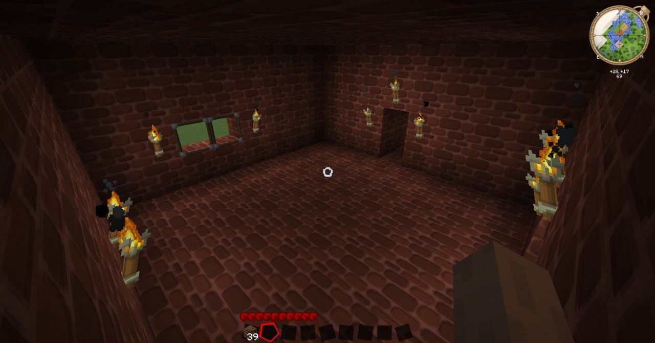 house with garage Minecraft Map