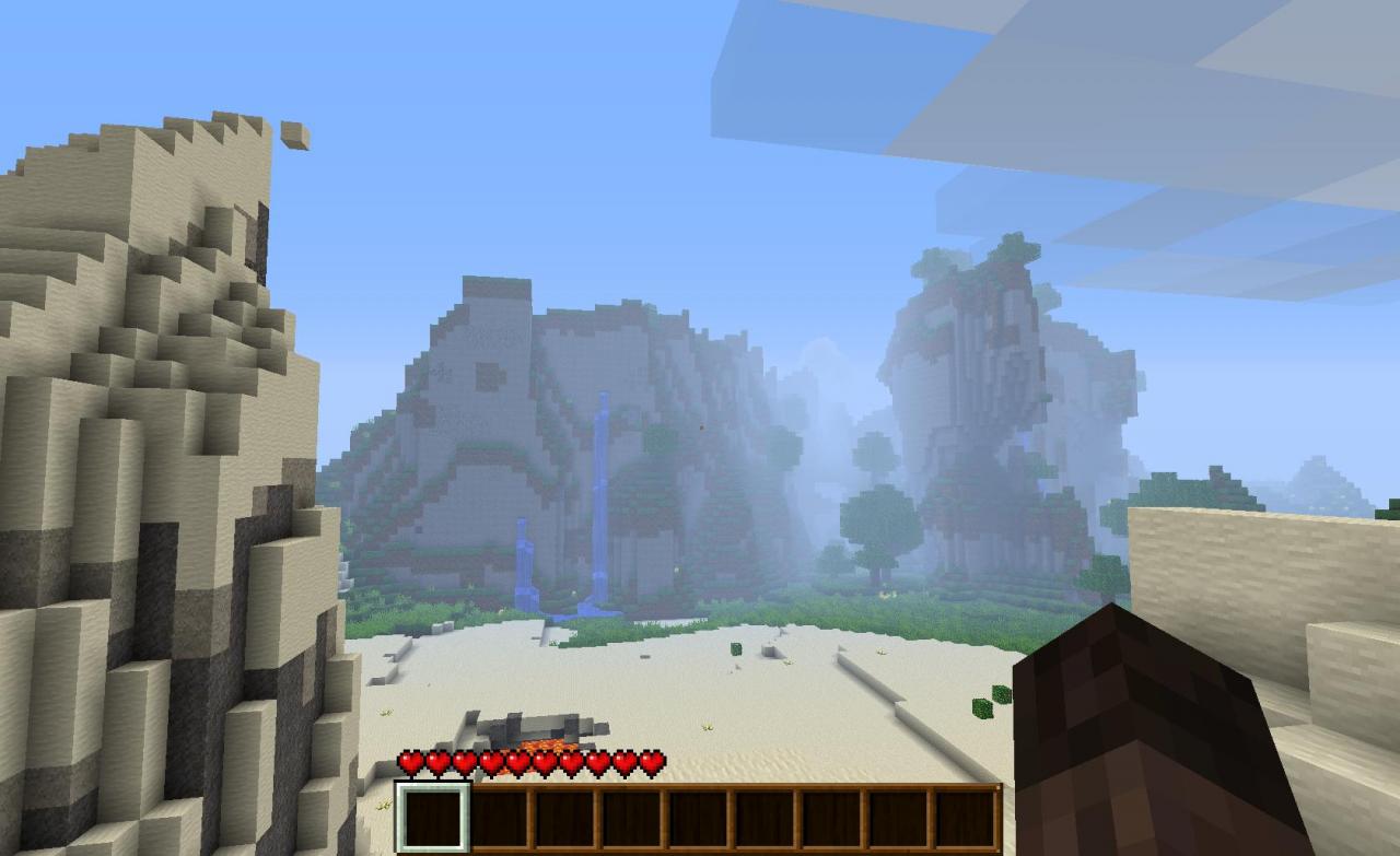 Ooooh..... scenic Minecraft Map