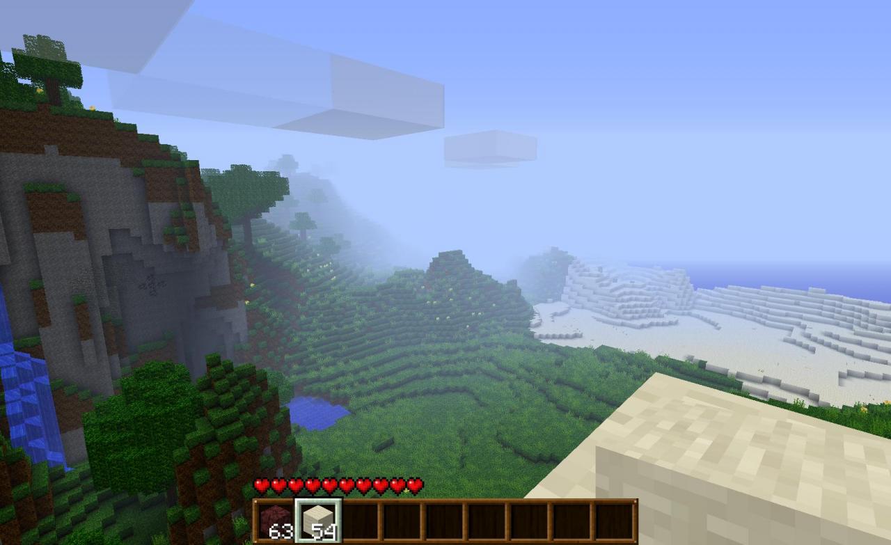 Ooooh..... scenic Minecraft Map
