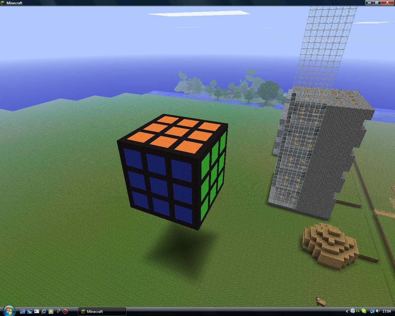 Rubik's cube Minecraft Map