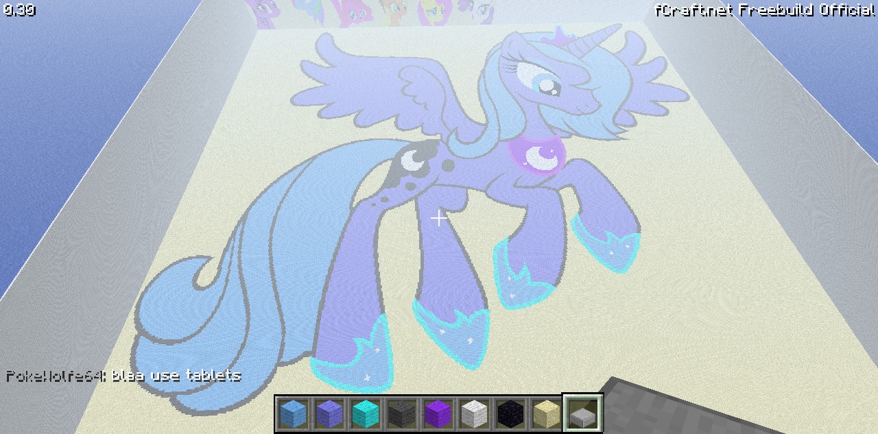 My Little Pony - Princess Luna Minecraft Map