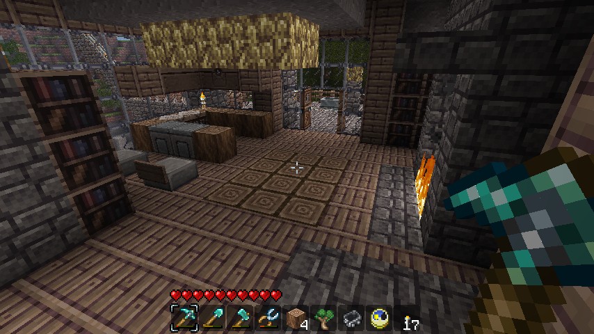 Canadian Modern Cottages and Ice Fishing Hut Minecraft Map