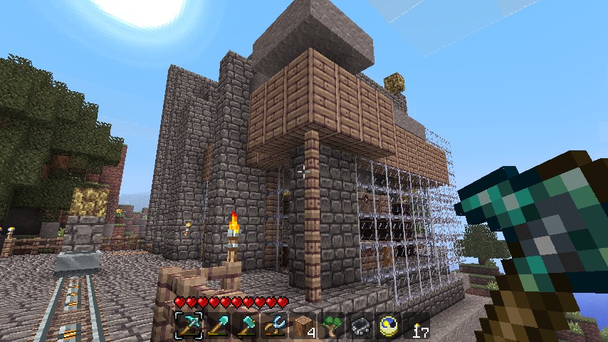 Canadian Modern Cottages and Ice Fishing Hut Minecraft Map