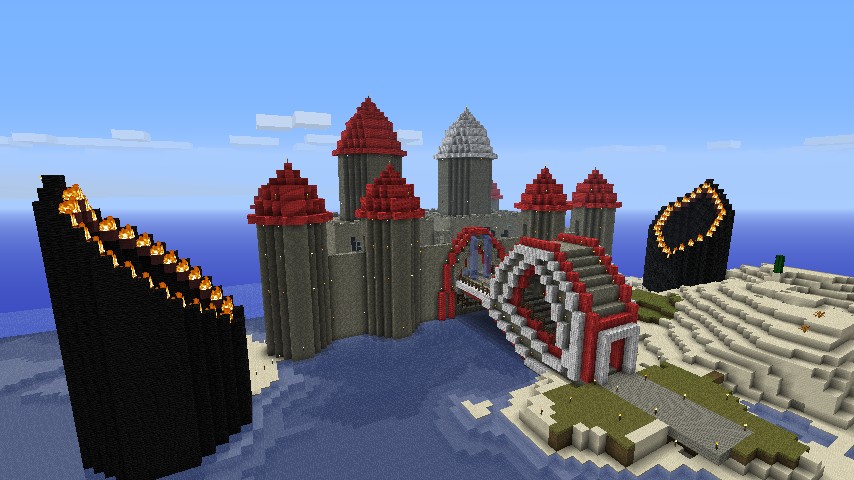 Small castle Minecraft Map