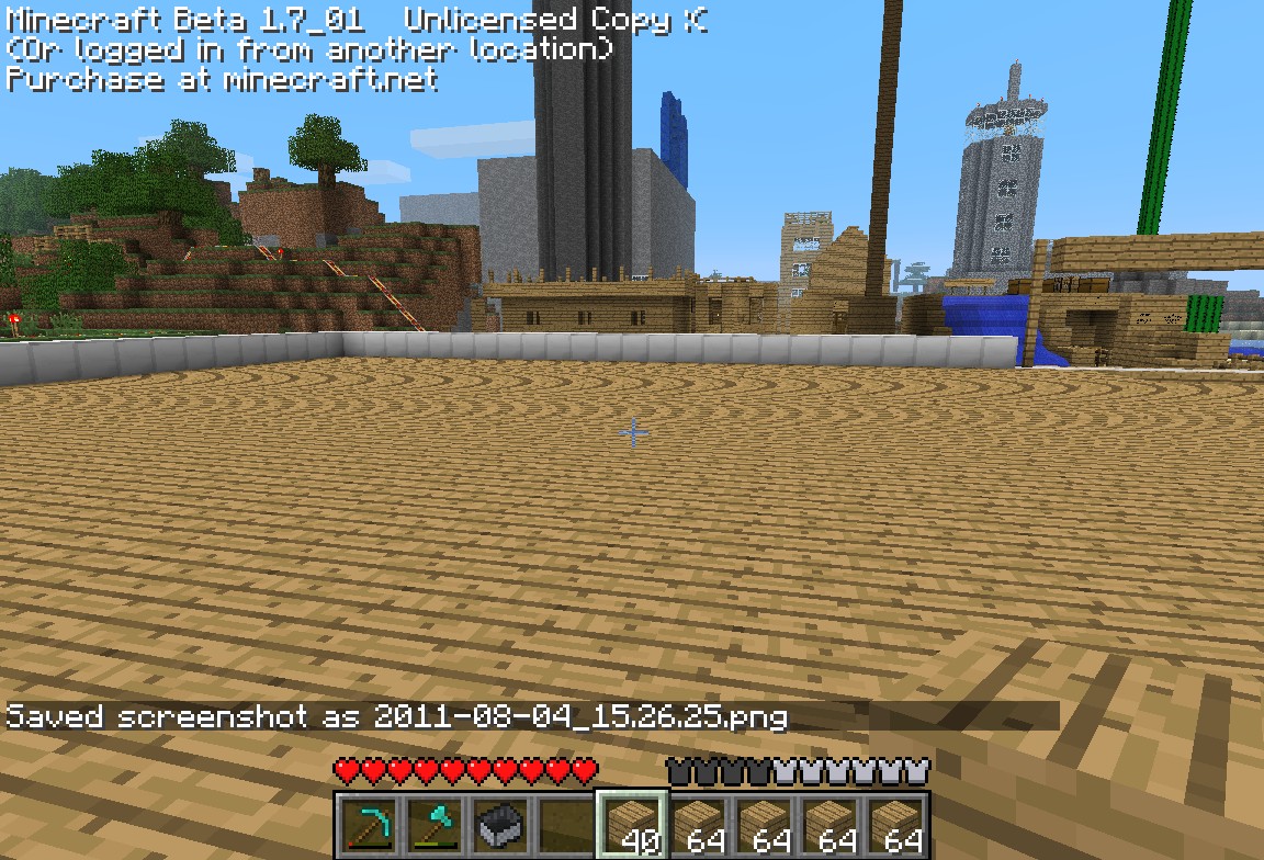 oasis of the minecraft Minecraft Map