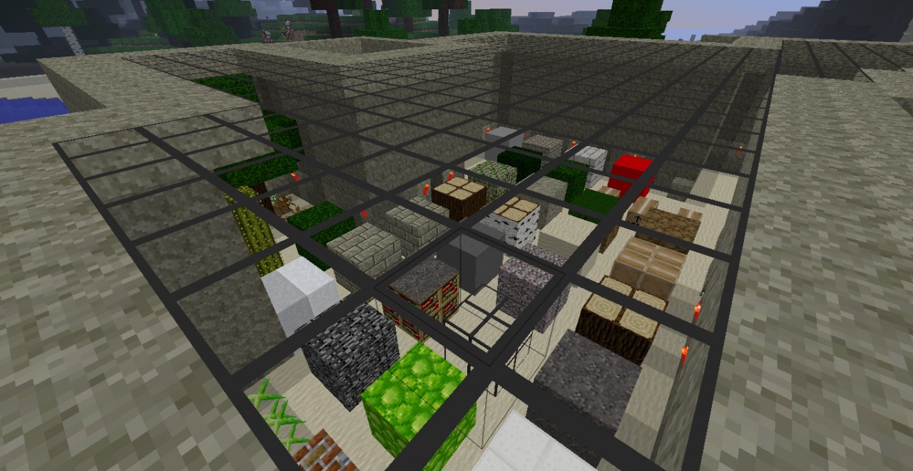 Texture Pack tester level Minecraft Map