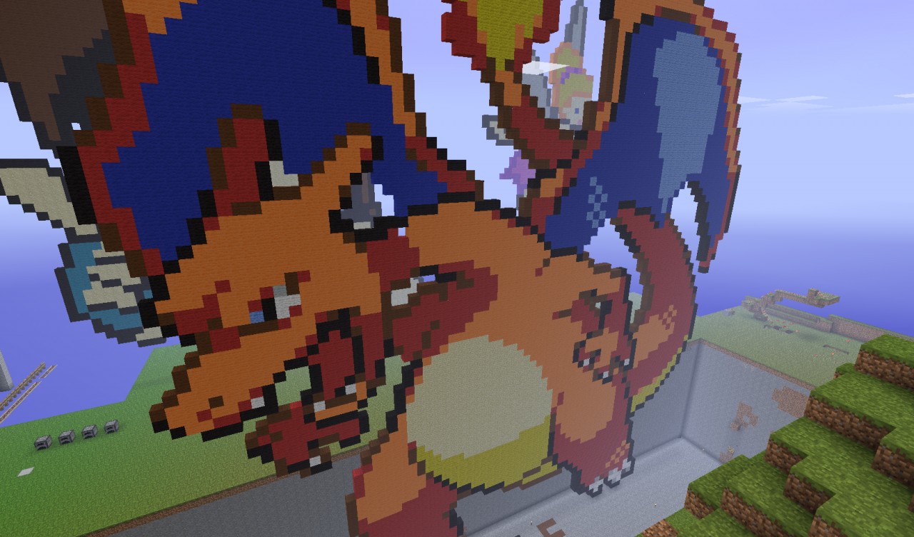 Charizard Minecraft Map