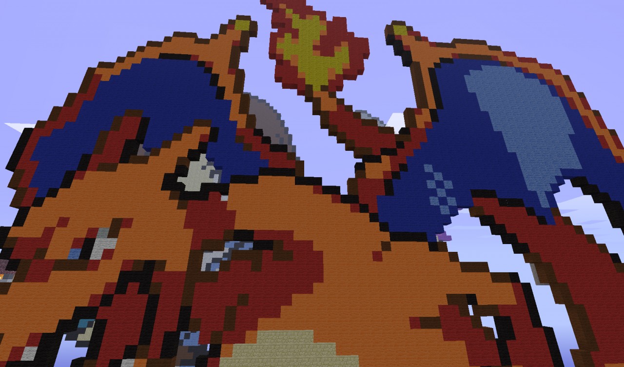 Charizard Minecraft Map
