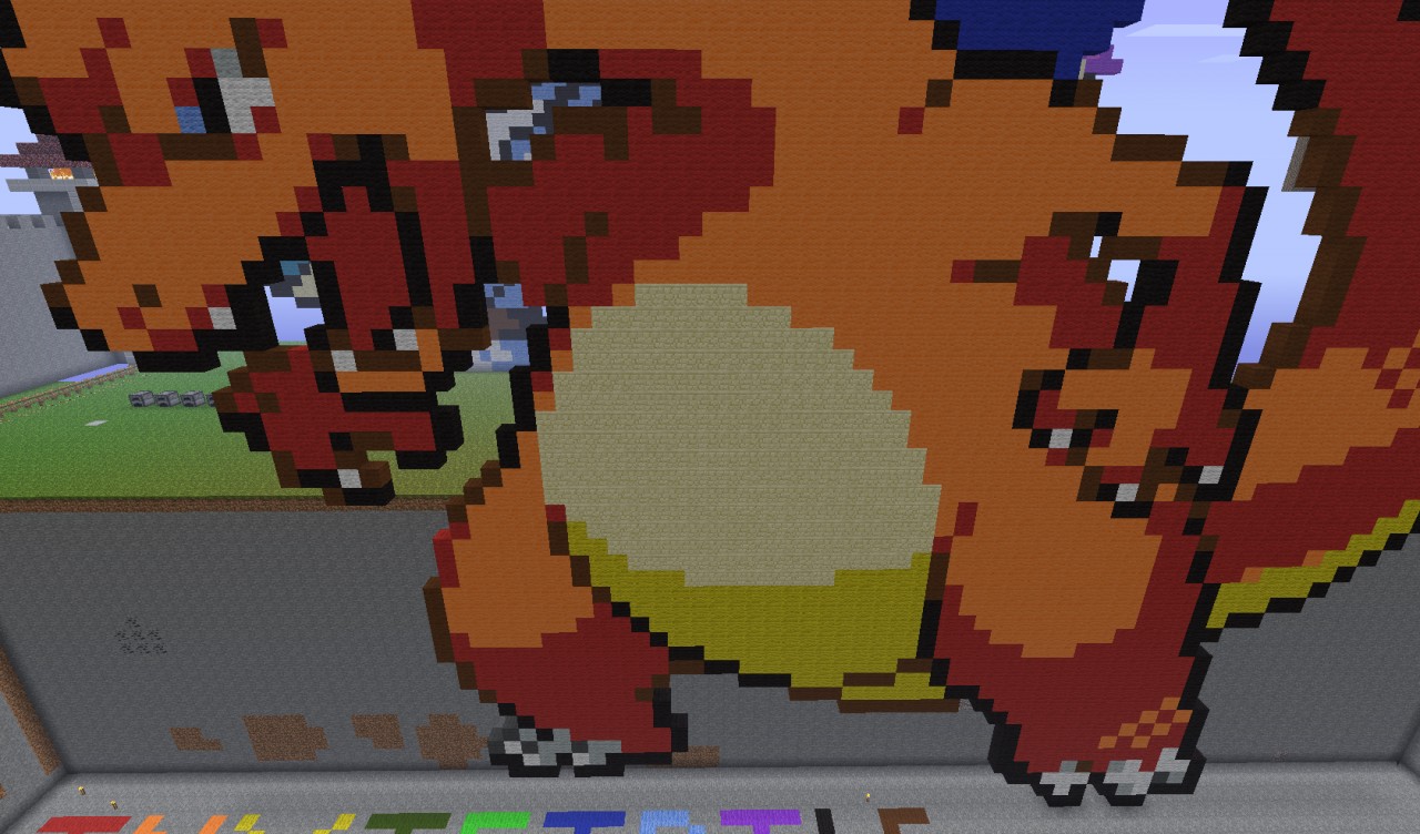 Charizard Minecraft Map