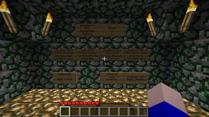 The Forgotten Memory! ~ NEW Custom Map Minecraft Map