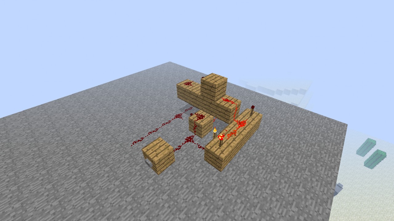 Compact T-Flip Flop Minecraft Map