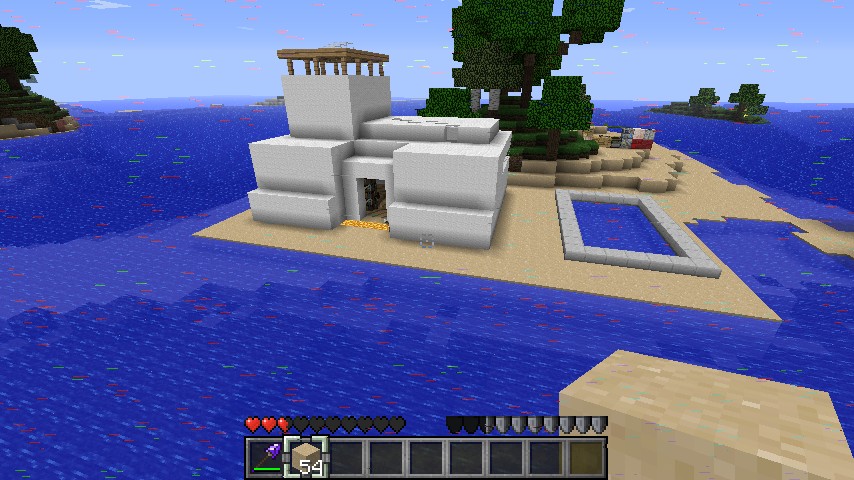 My first house ever i made :) Minecraft Map