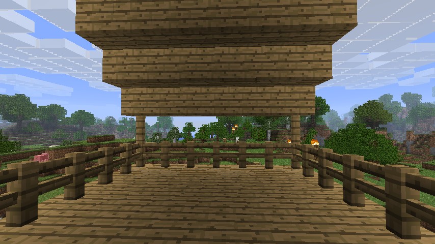 My single-player house Minecraft Map