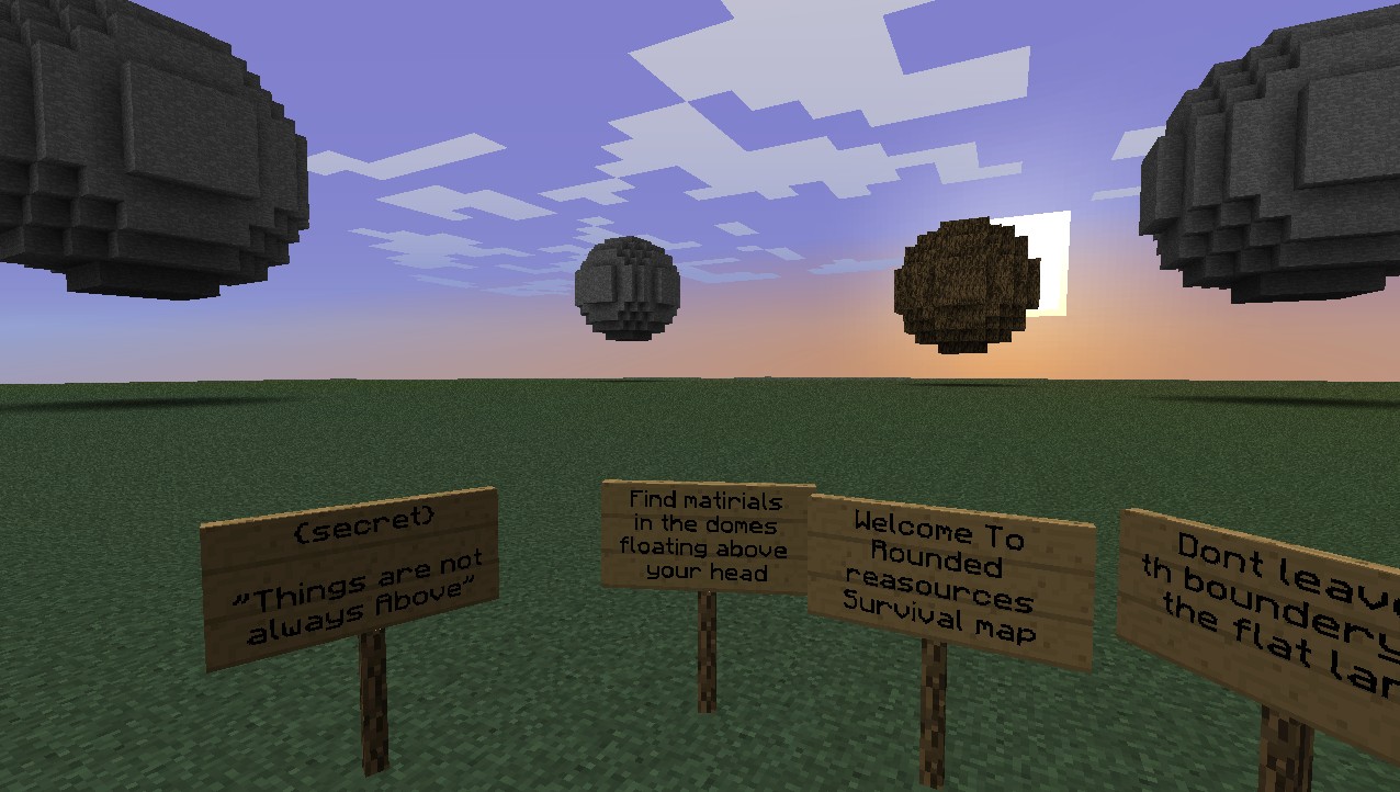 Rounded Reasources Minecraft Map