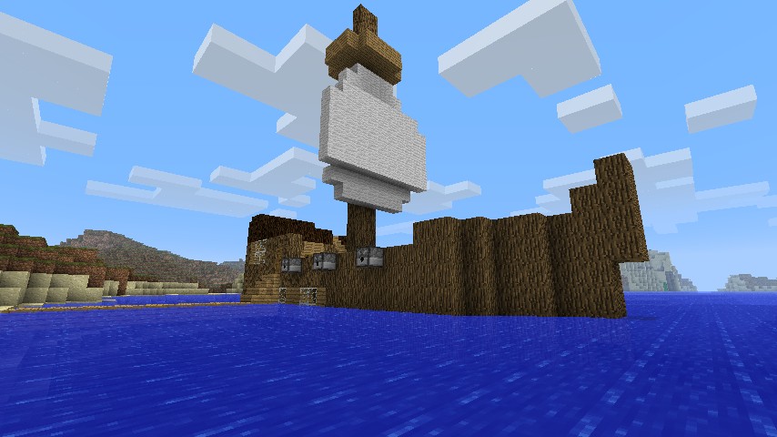 War Ship Minecraft Map