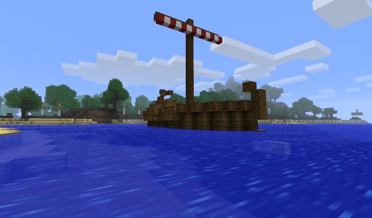 Roman Galley Minecraft Map