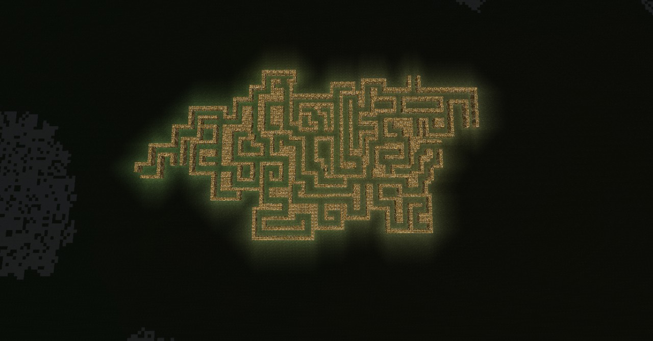 Glowstone Maze - Please Comment and Criticize Minecraft Map