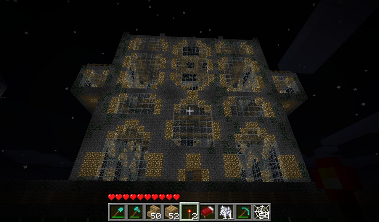 Gold/Glowstone Castle Minecraft Map