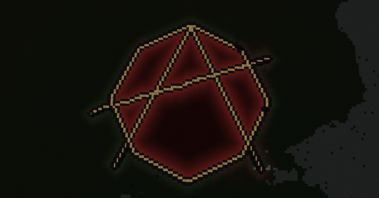Huge Anarchy Sign - Please Comment and Criticize Minecraft Map