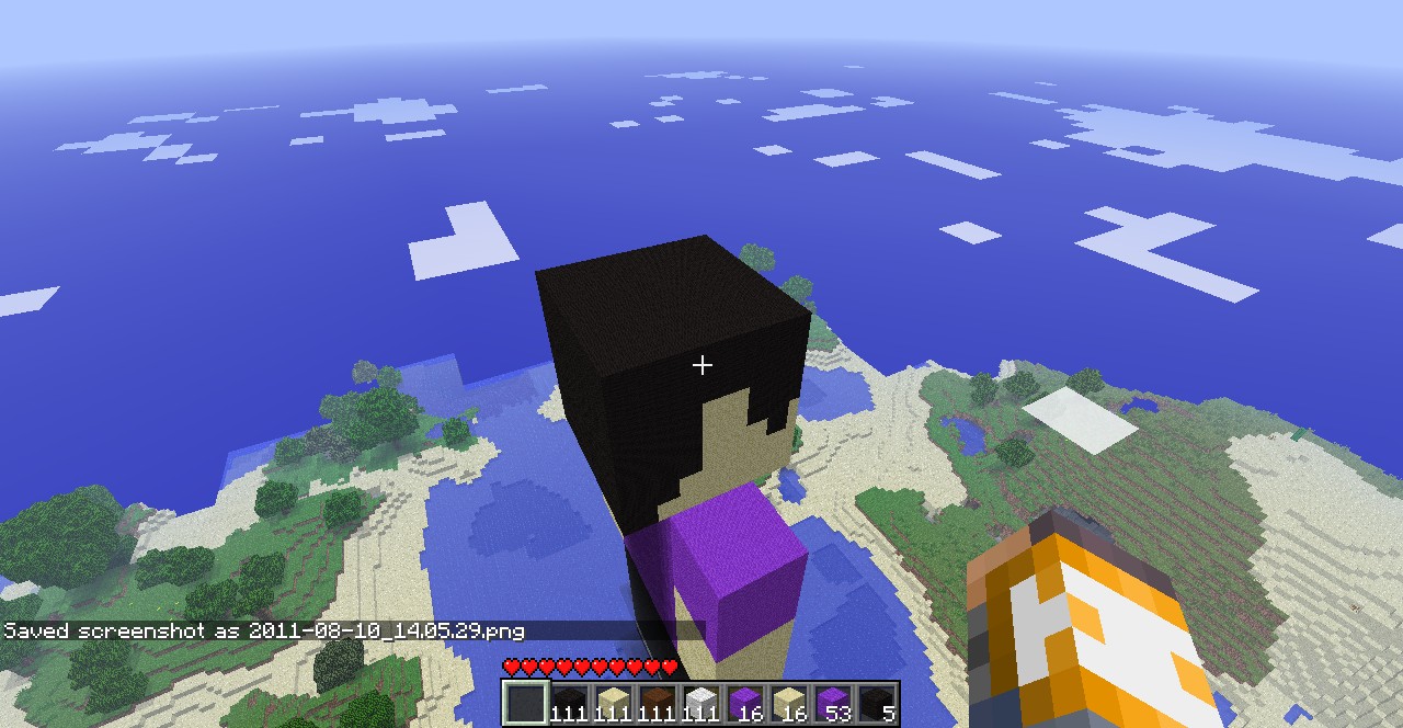 Giant Slyfoxhound 64 Blocks Tall Minecraft Map