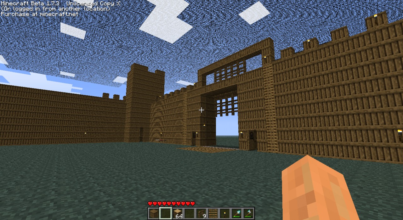 roman fort/ camp Minecraft Map
