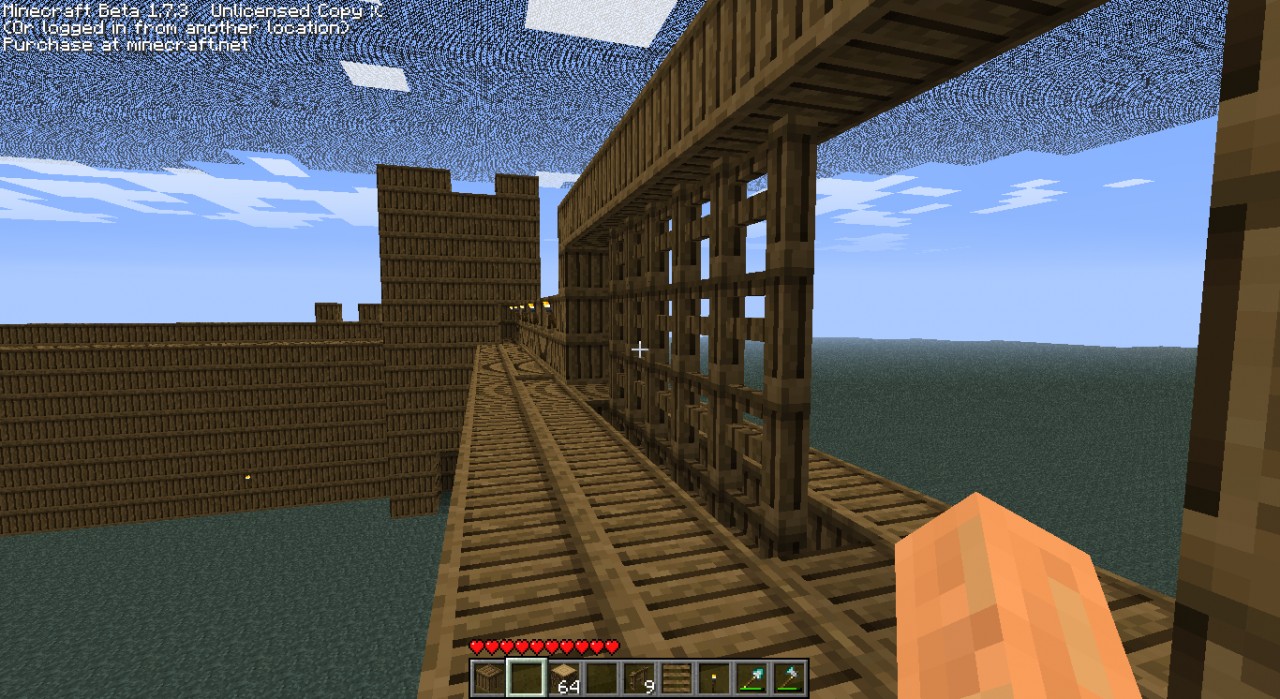 roman fort/ camp Minecraft Map